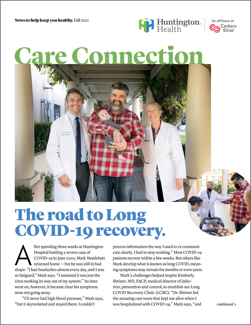 Care Connection: News to keep you healthy | Huntington Hospital